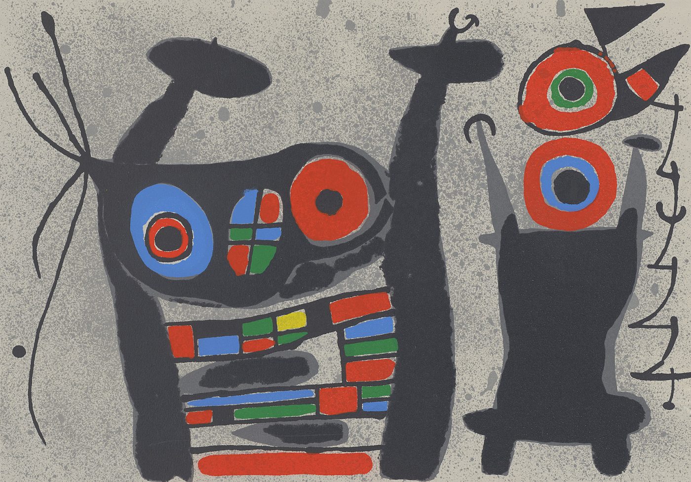 ALEXANDER CALDER & JOAN MIRO - Augen Gallery
