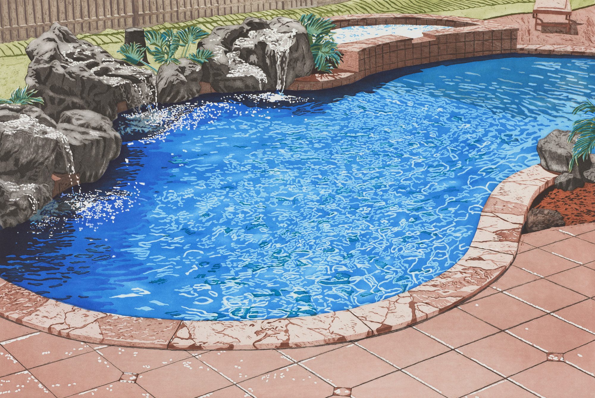 MY HOUSES (POOL WITH WATERFALLS) - Augen Gallery