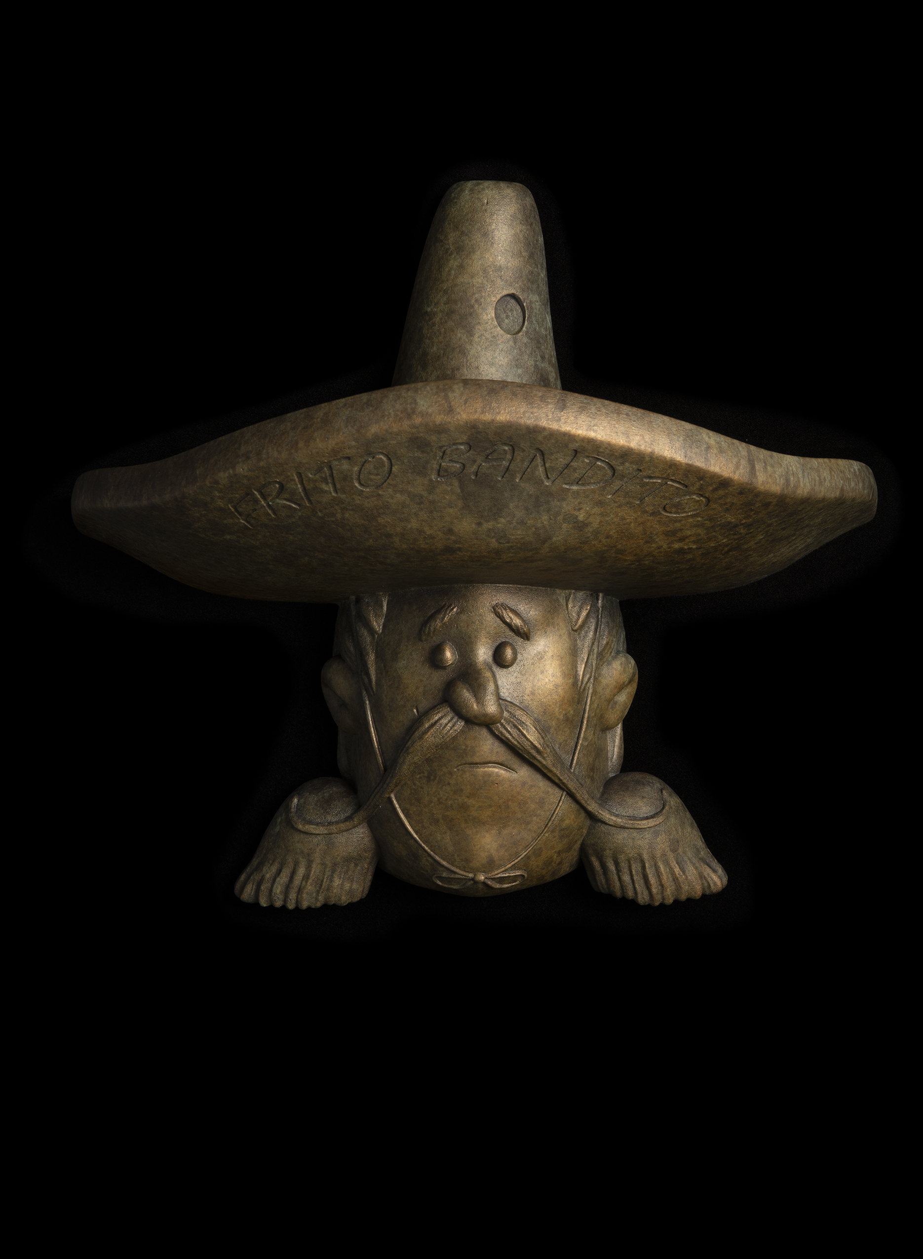 Ay, ay, ay, ay! oh I am dee Frito Bandito! (Frito Bandito Death Mask ...