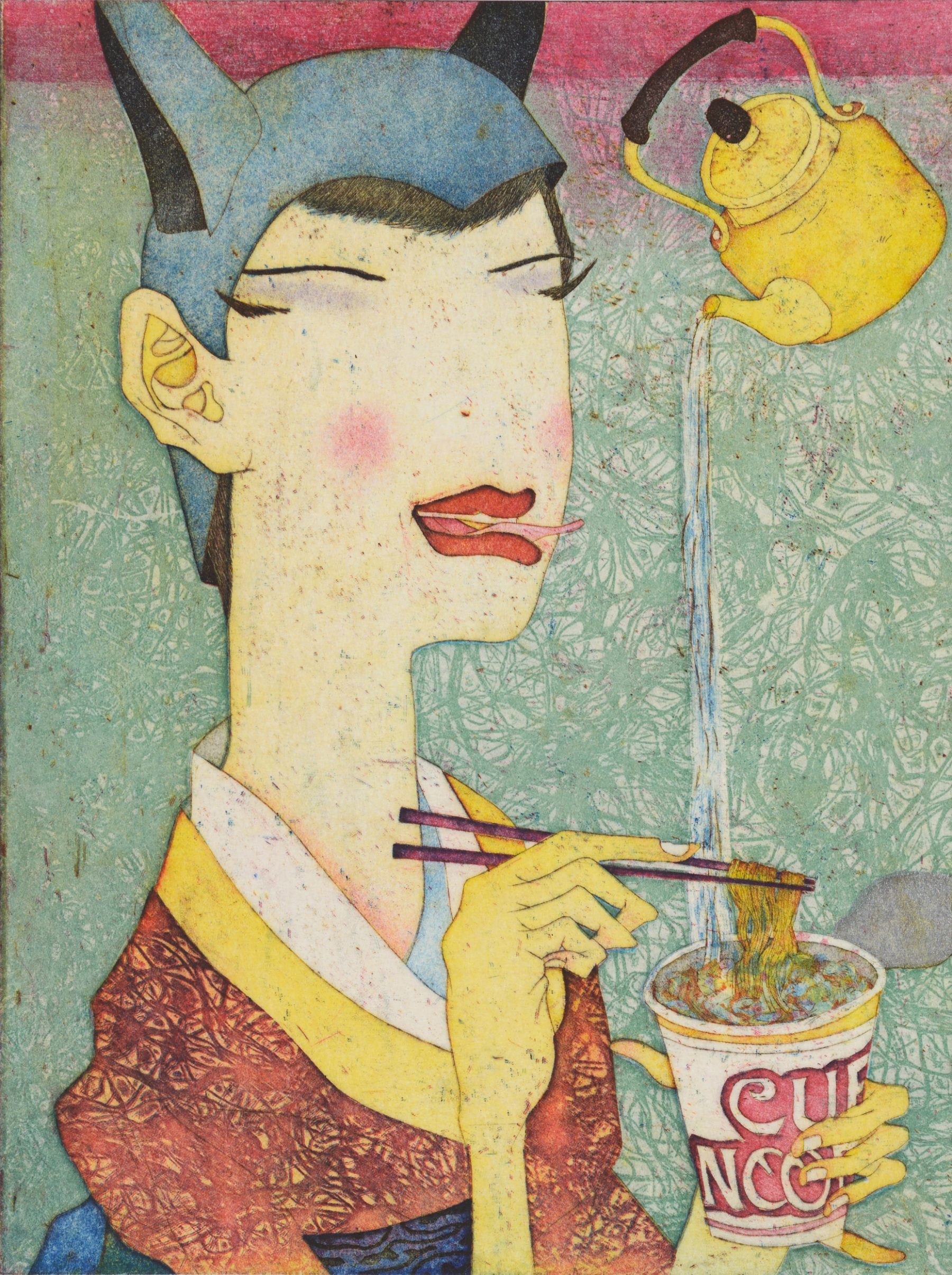 WHEEDLE NOODLE (SOLD) - Augen Gallery